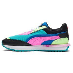 Puma | Shoes | New Puma Womens City Rider Marble Lace Up Lightweight ...